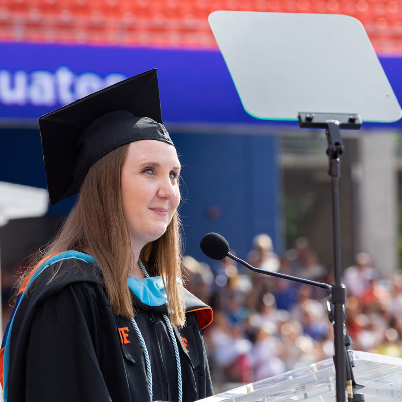 UF student speaker Paige Fitzpatrick’s speech for Saturday’s university ...